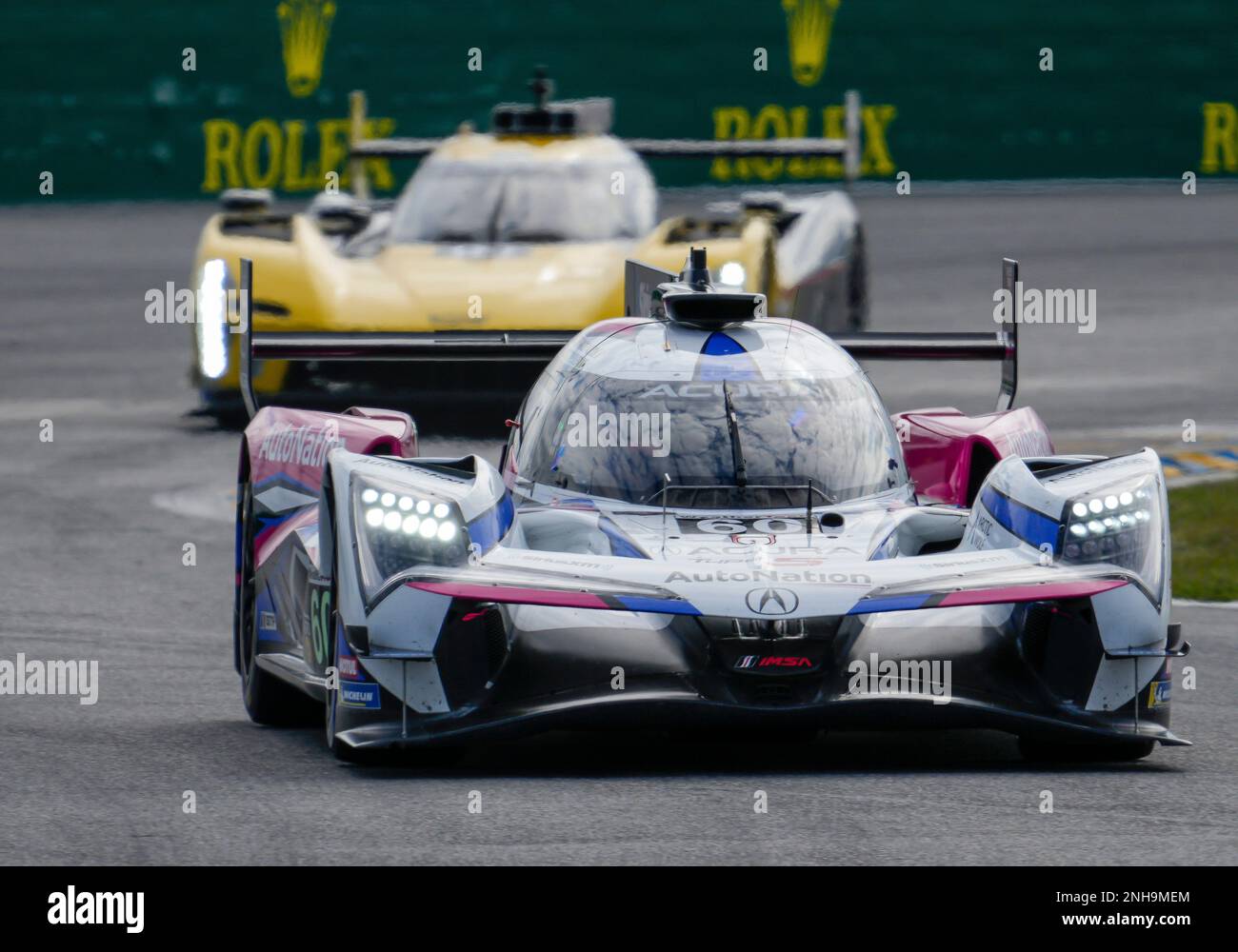 DAYTONA, FL - JANUARY 28: Meyer Shank Racing & Curb Agajanian driver ...