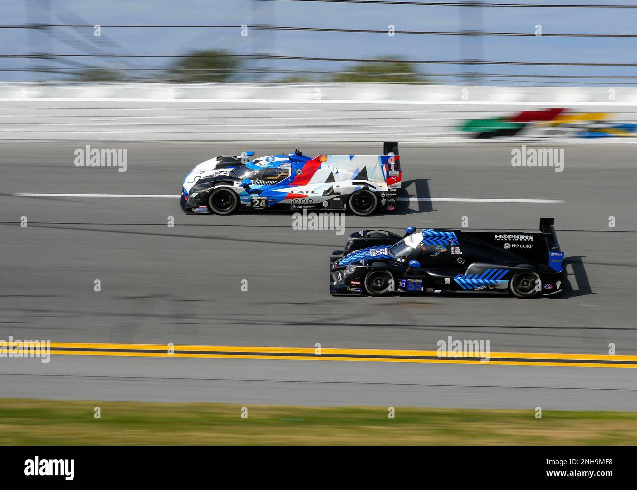 DAYTONA, FL - JANUARY 28: Team RLL BMW M Hybrid V8s driver Connor de ...