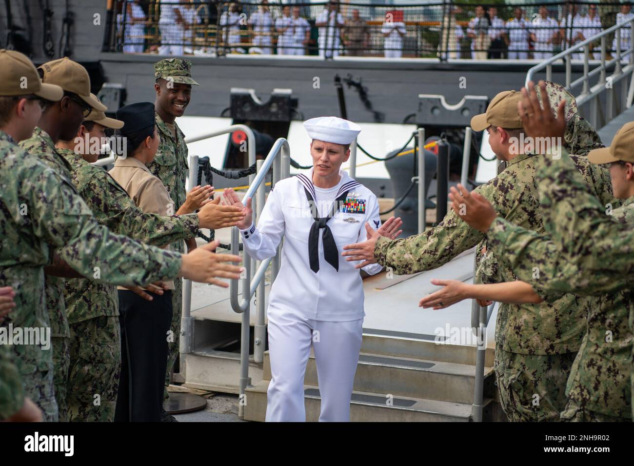 Boston (July 28, 2022) U.S. Navy Utilitiesman 1st Class Jennifer Neal ...