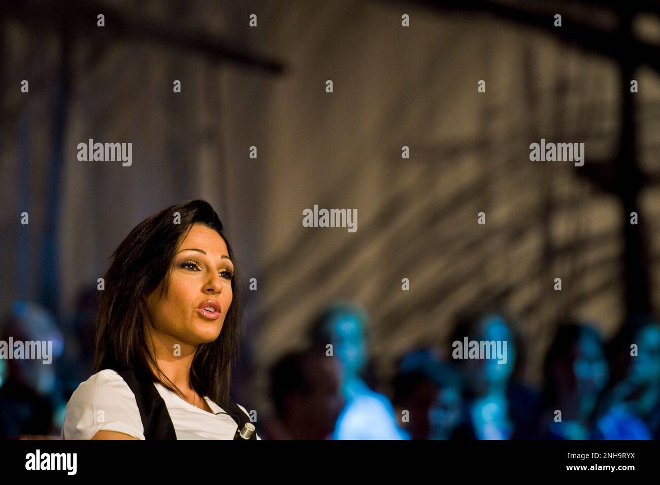 Anna tatangelo milan 2010 hi-res stock photography and images - Alamy