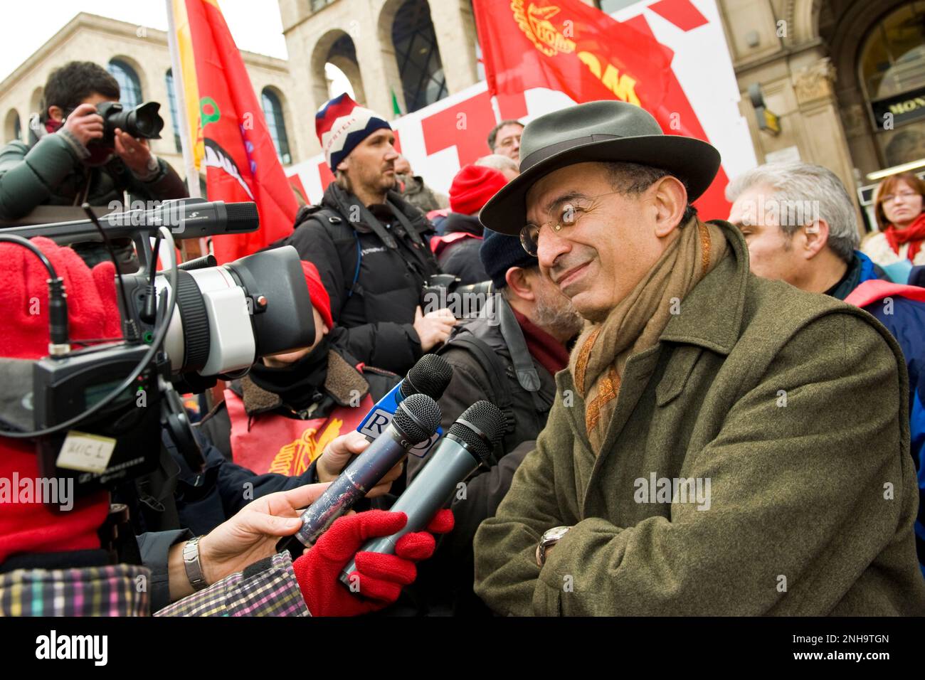 Gad Lerner, Milan 2011 Stock Photo - Alamy