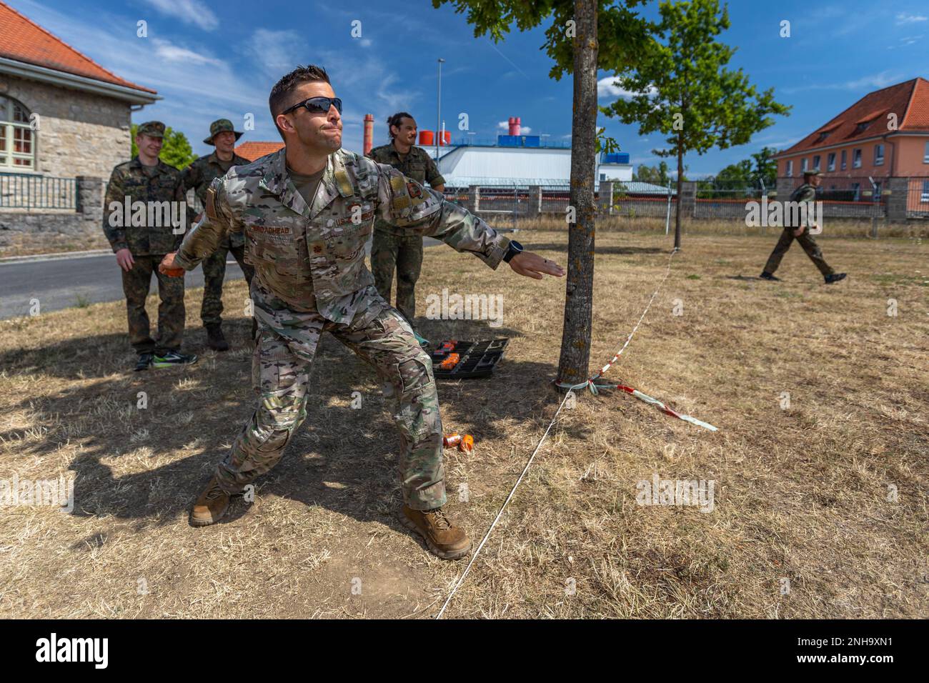 Air Force Reserve Maj. Sterling Broadhead, 82nd Aerial Support Squadron ...