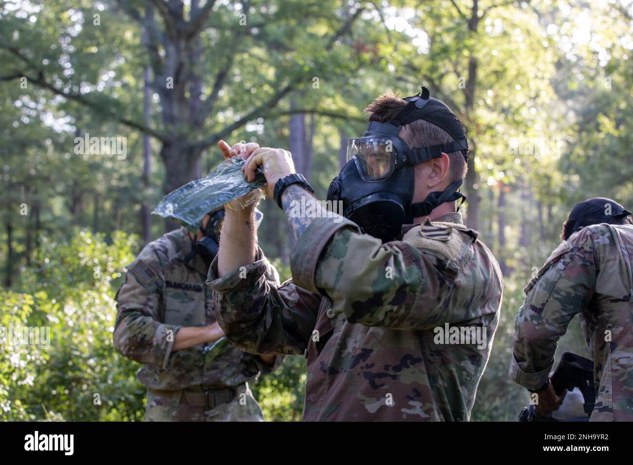 U.S. Army Spc. Matthew Martin, a member of the 3rd Infantry Division ...