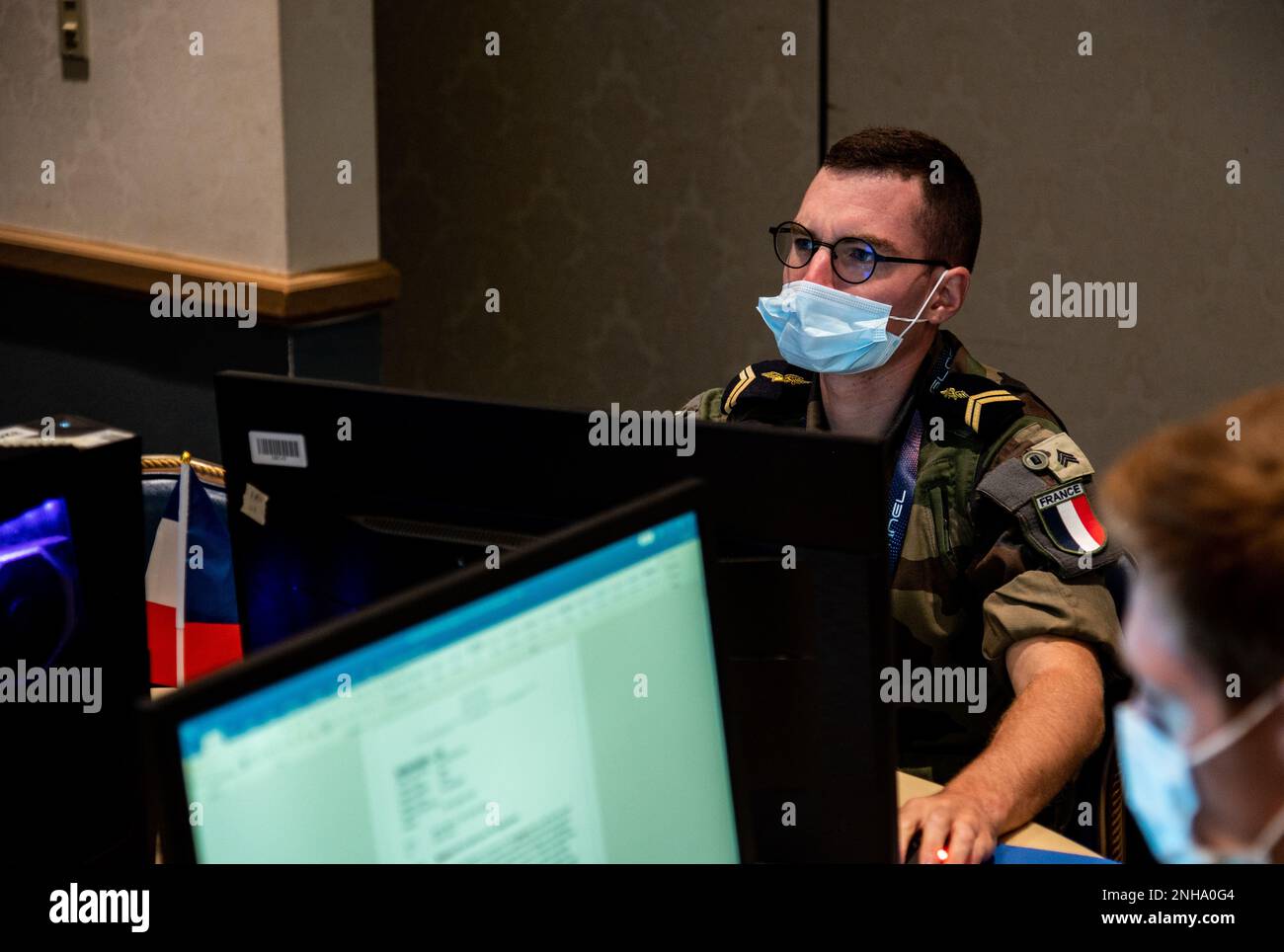 Global Sentinel 2022 participants from the French Space Command monitor ...