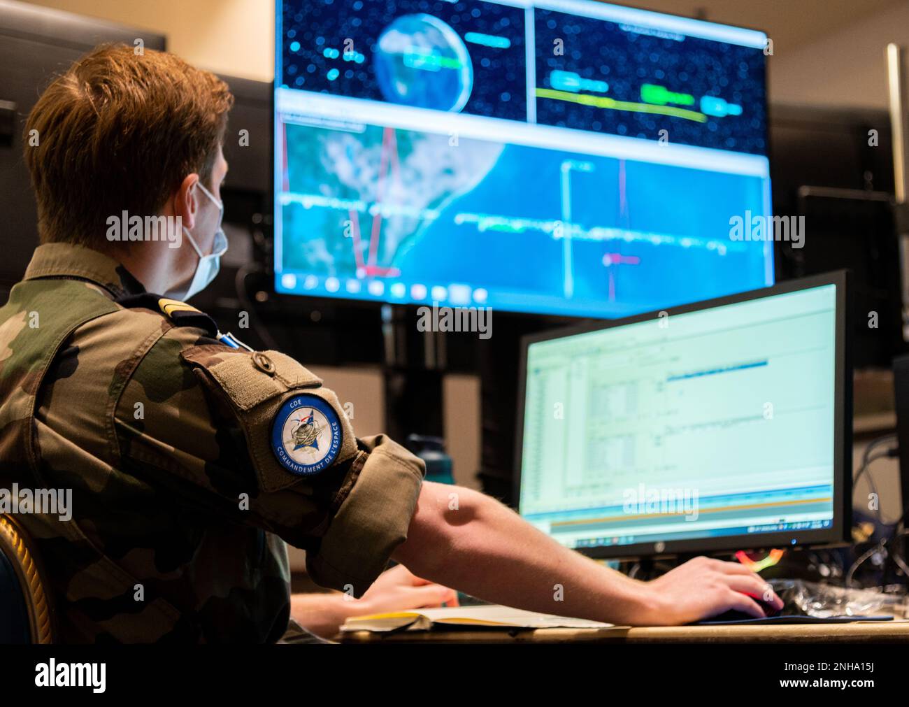Global Sentinel 2022 participants from the French Space Command monitor ...