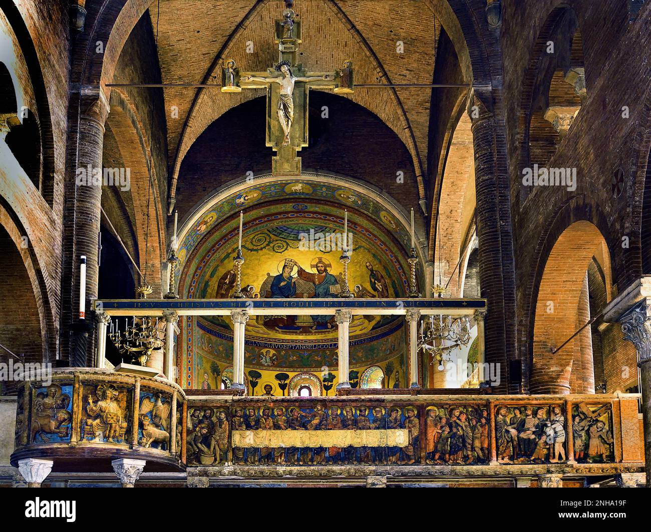 Assumption mary christ painting hi-res stock photography and images - Alamy