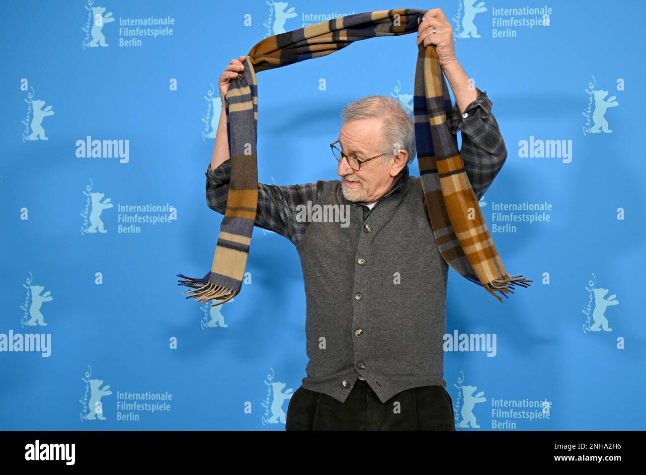 Berlin, Germany. 21st Feb, 2023. Steven Spielberg, director from the ...