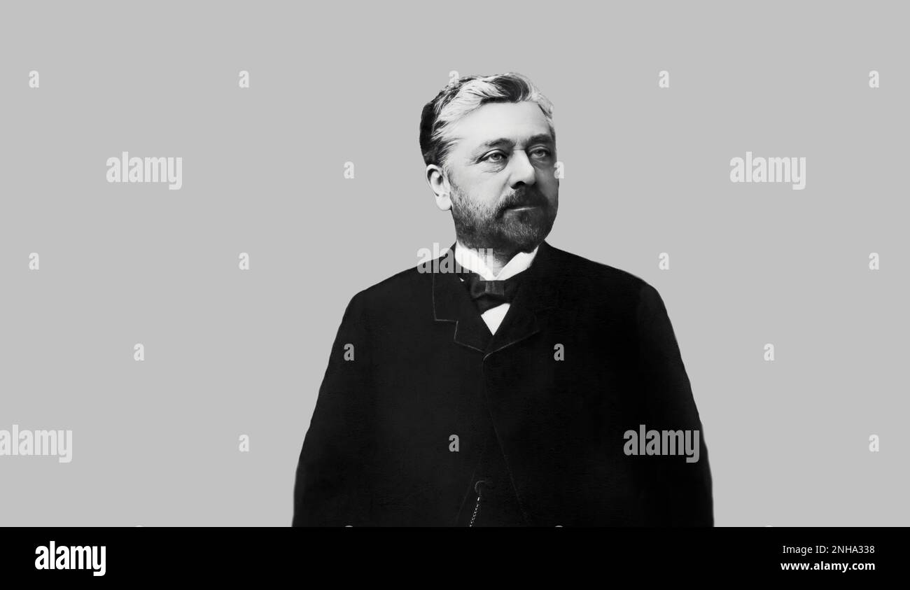 Alexandre Gustave Eiffel, 1832 – 1923, French engineer, after Nadar ...