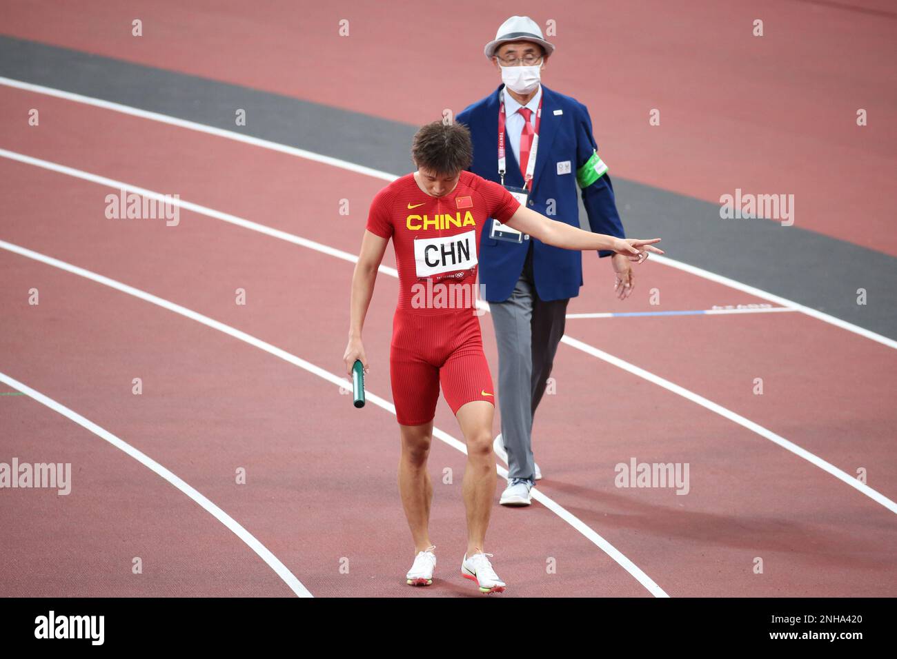 AUG 06, 2021 - Tokyo, Japan: Tang Xingqiang of China in the Athletics ...