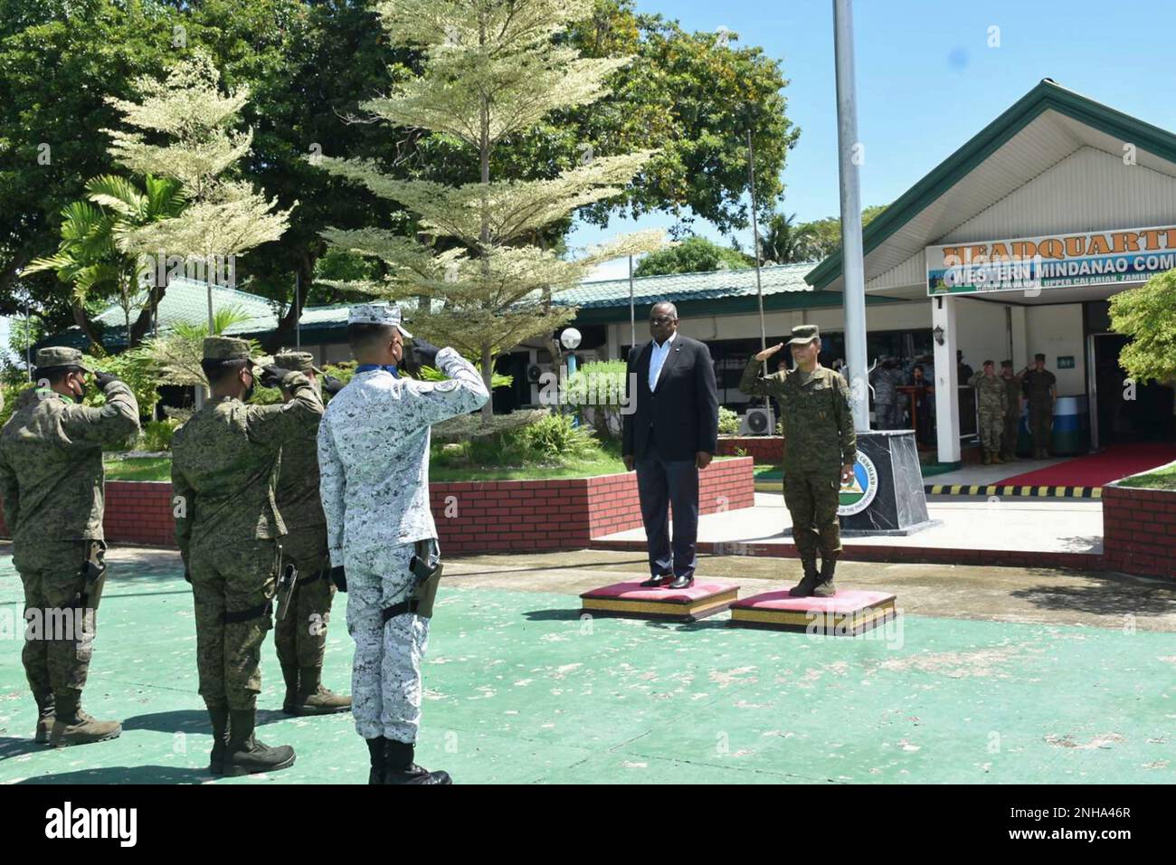 In this handout photo provided by the Command Public Information Office ...