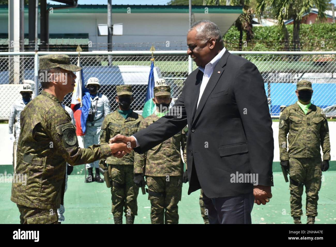 In this handout photo provided by the Command Public Information Office ...