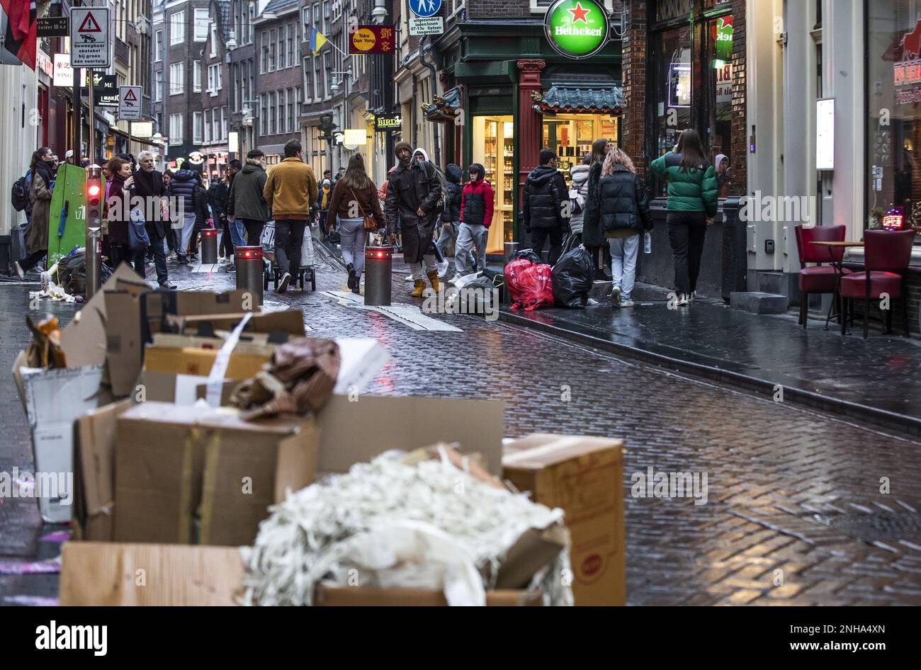 Garbage collectors walk hi-res stock photography and images - Alamy