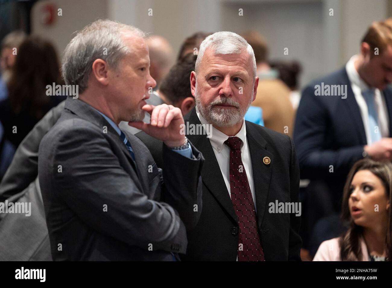 Prosecutor Creighton Waters speaks with witness and SLED agent Jeff ...