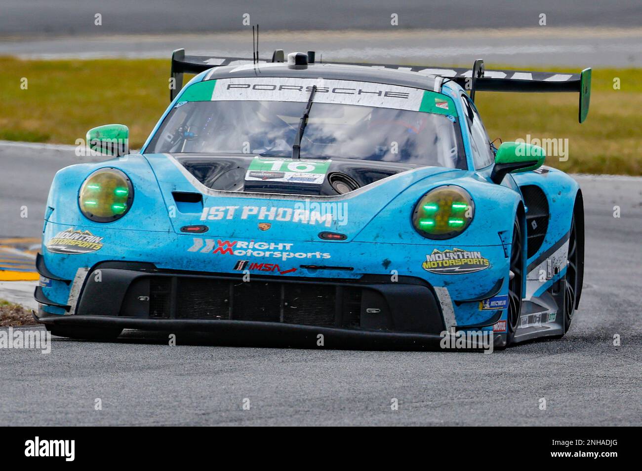 DAYTONA, FL - JANUARY 29: The #16 Wright Motorsports Porsche 911 GT3 R ...