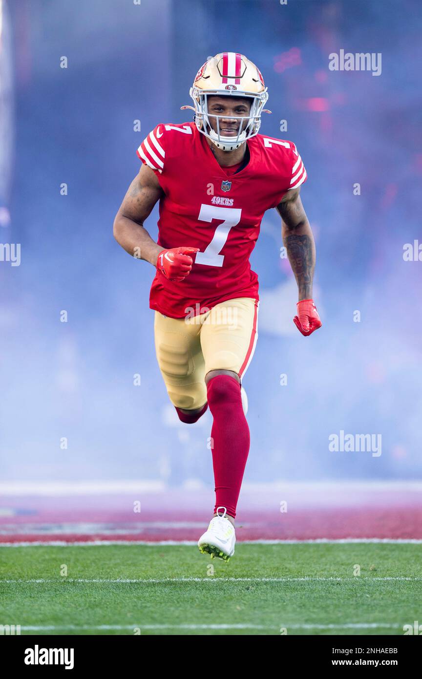 SANTA CLARA, CA - JANUARY 22: San Francisco 49ers cornerback Charvarius ...