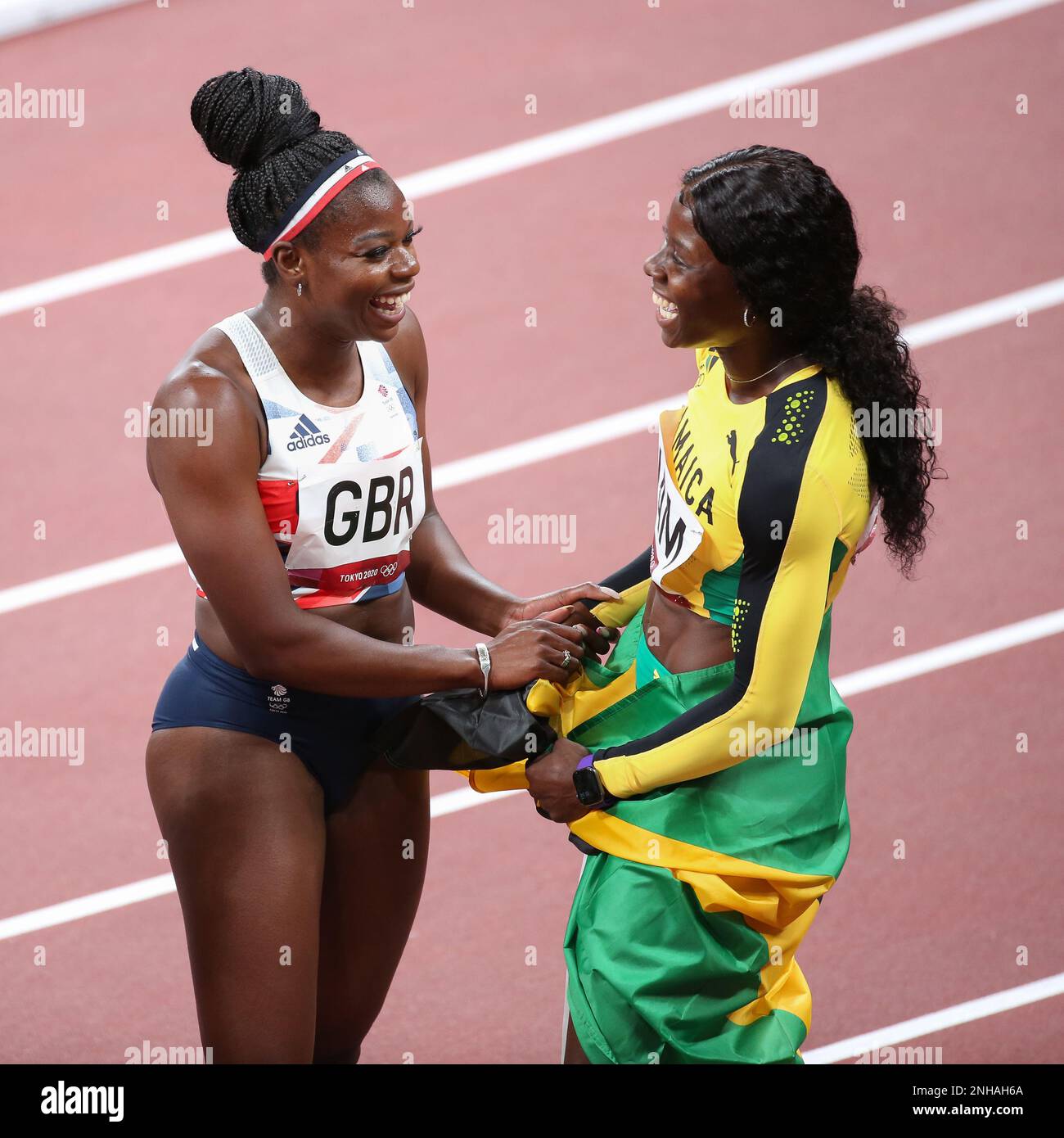 Shericka jackson athletics hi-res stock photography and images - Alamy