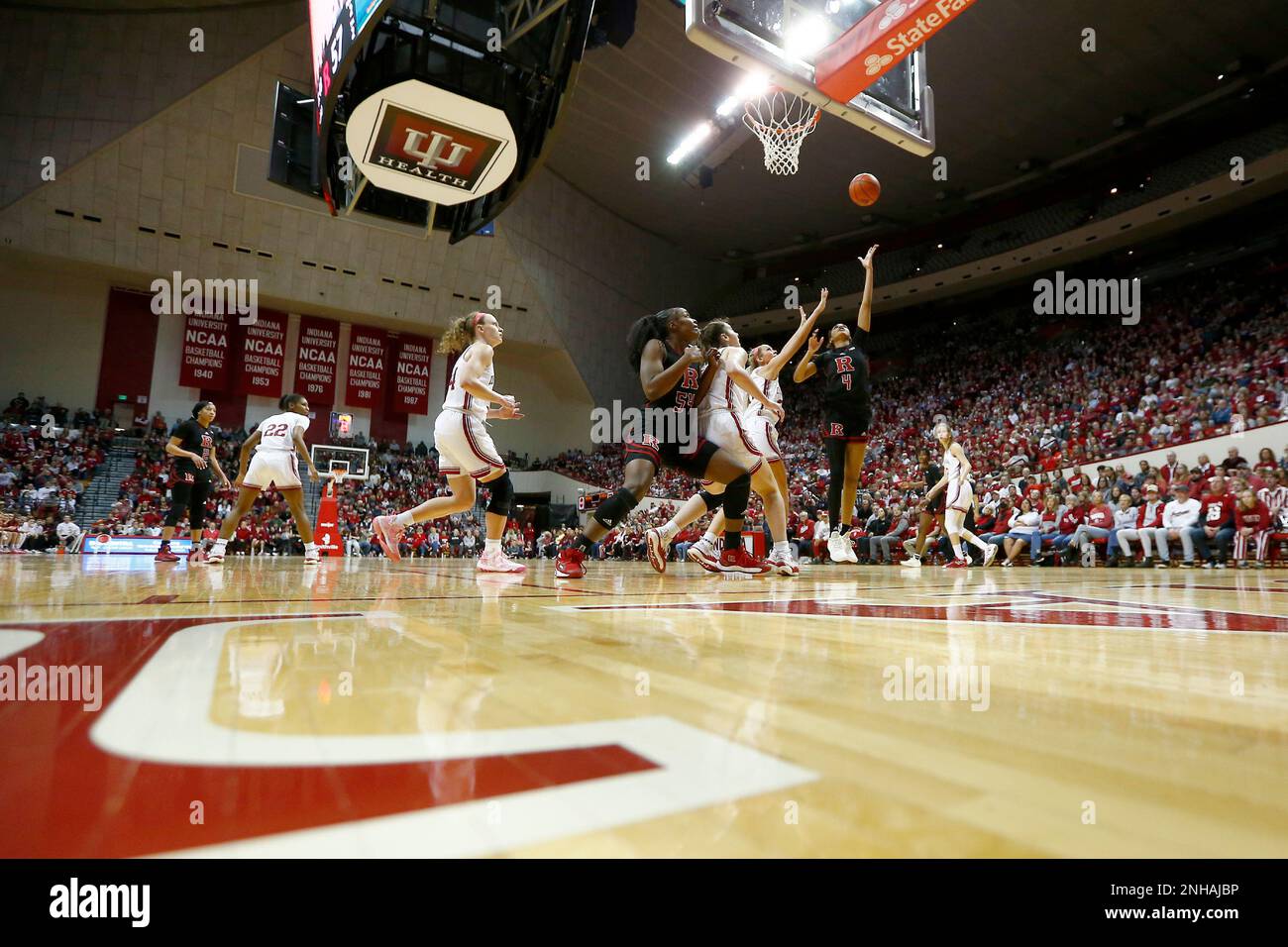 BLOOMINGTON, IN - JANUARY 29: Rutgers Scarlet Knights guard Antonia ...