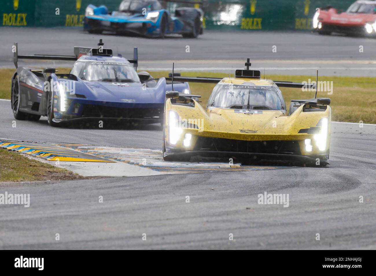DAYTONA, FL - JANUARY 29: The #01 Cadillac Racing Cadillac V- LMDh of ...