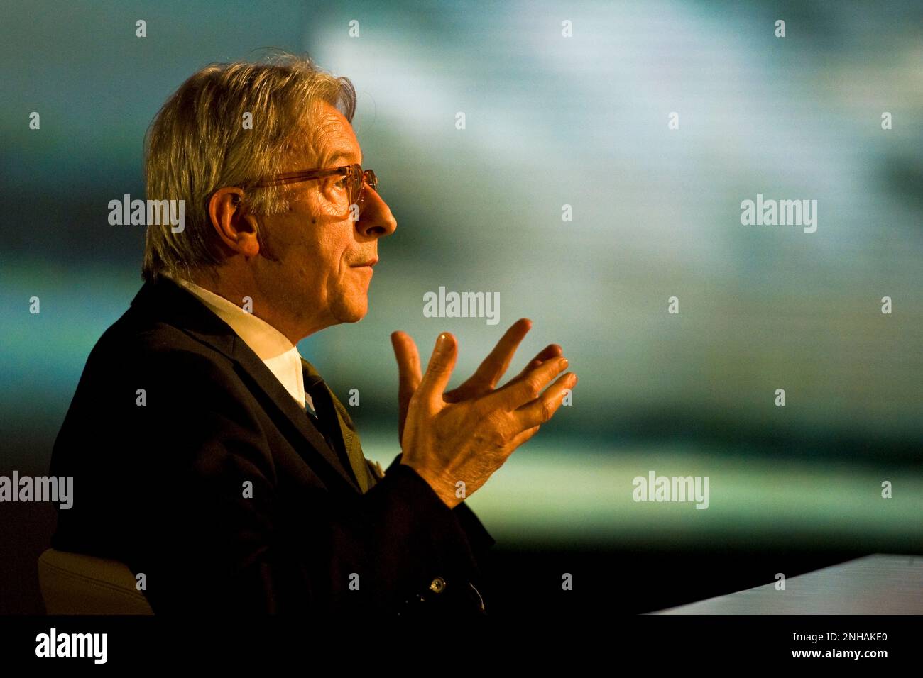 Vittorio Feltri, Milan, 2010 Stock Photo - Alamy