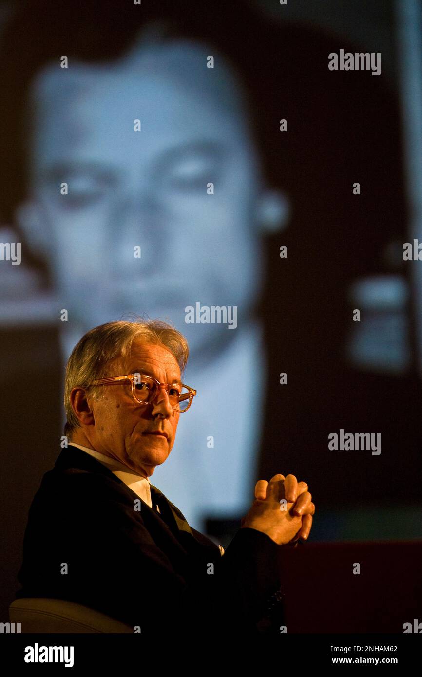 Vittorio Feltri, Milan, 2010 Stock Photo - Alamy