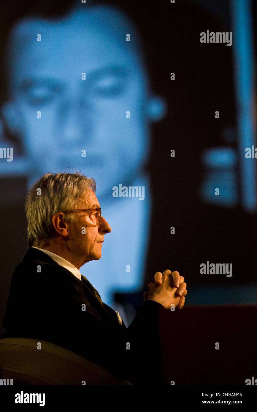Vittorio Feltri, Milan, 2010 Stock Photo - Alamy