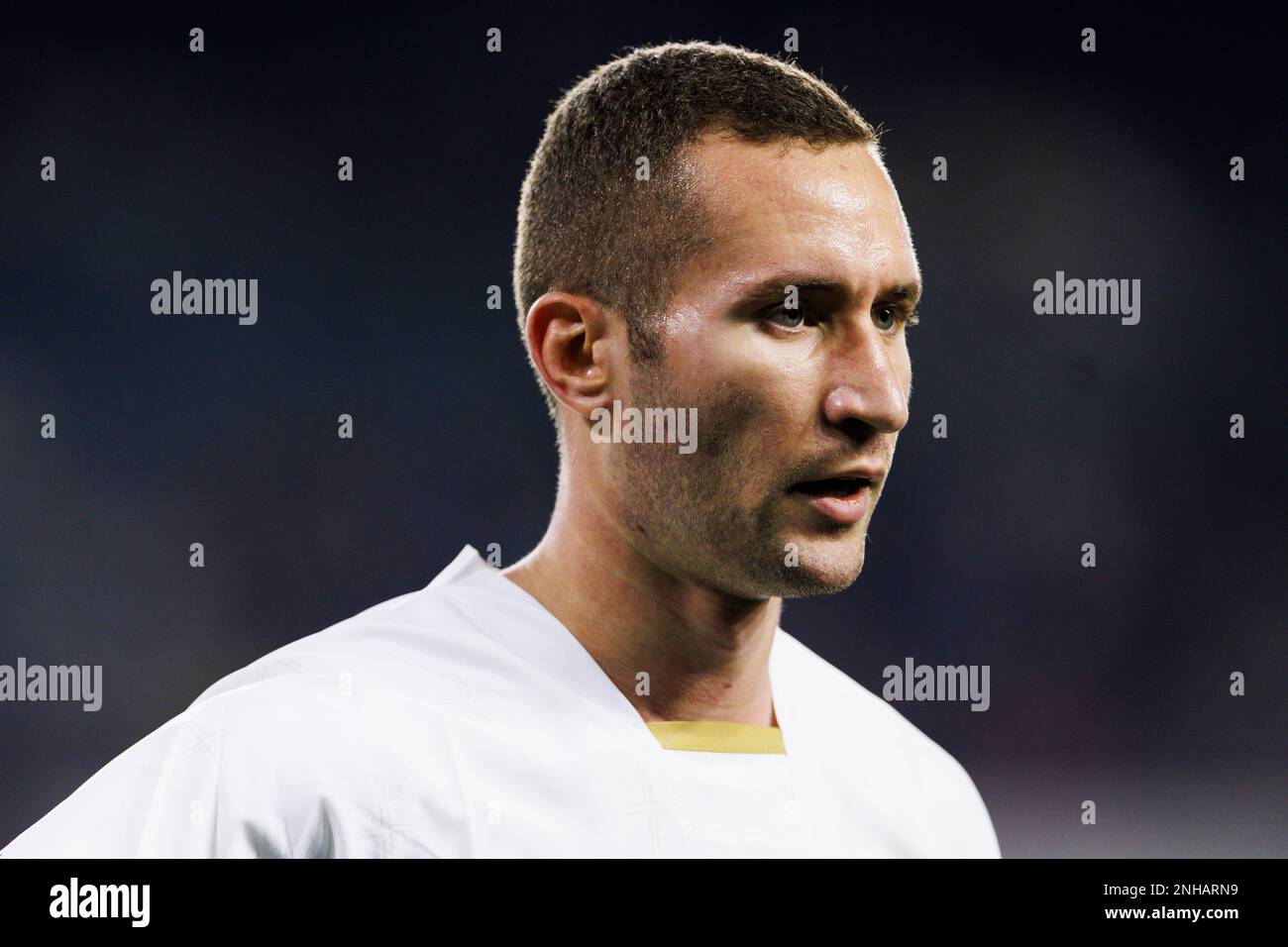 LOS ANGELES, CA - JANUARY 25: Serbia midfielder Veljko Simic (10 ...