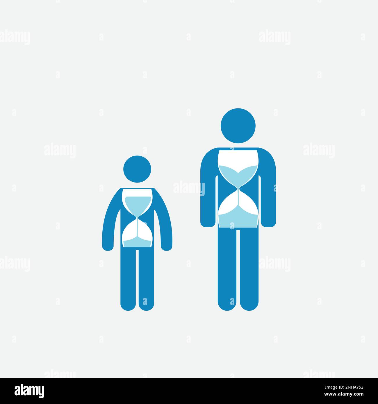 Person passing time Stock Vector Images - Alamy