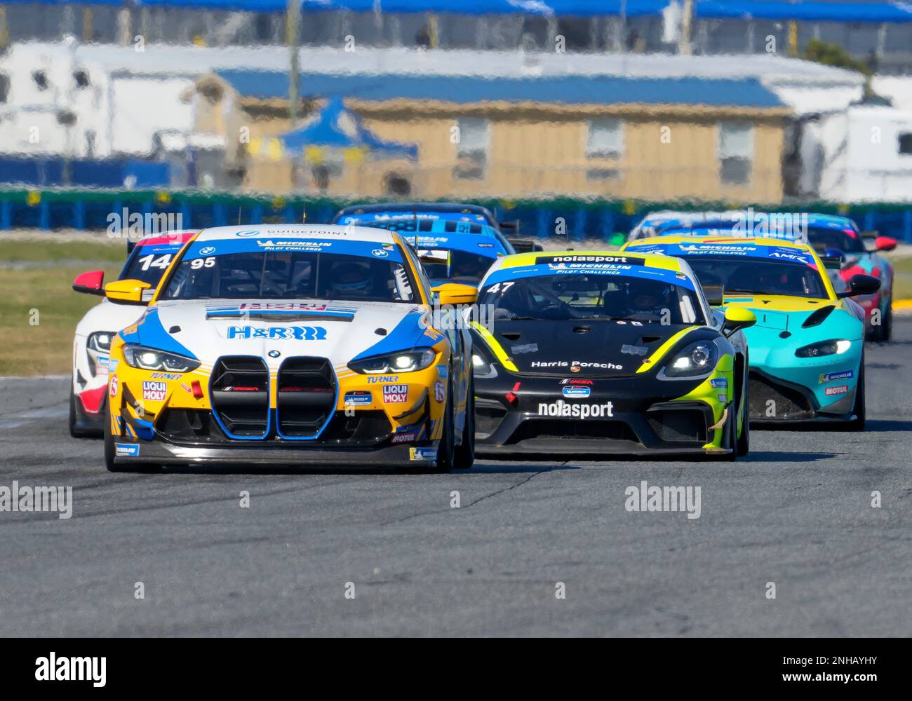 DAYTONA, FL - JANUARY 27: Turner Motorsport Turner Motorsport / H&R ...