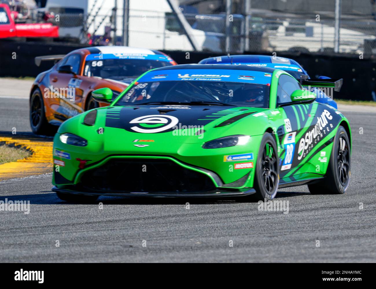 DAYTONA, FL - JANUARY 27: Archangel Motorsports eStruxture Data Centers ...