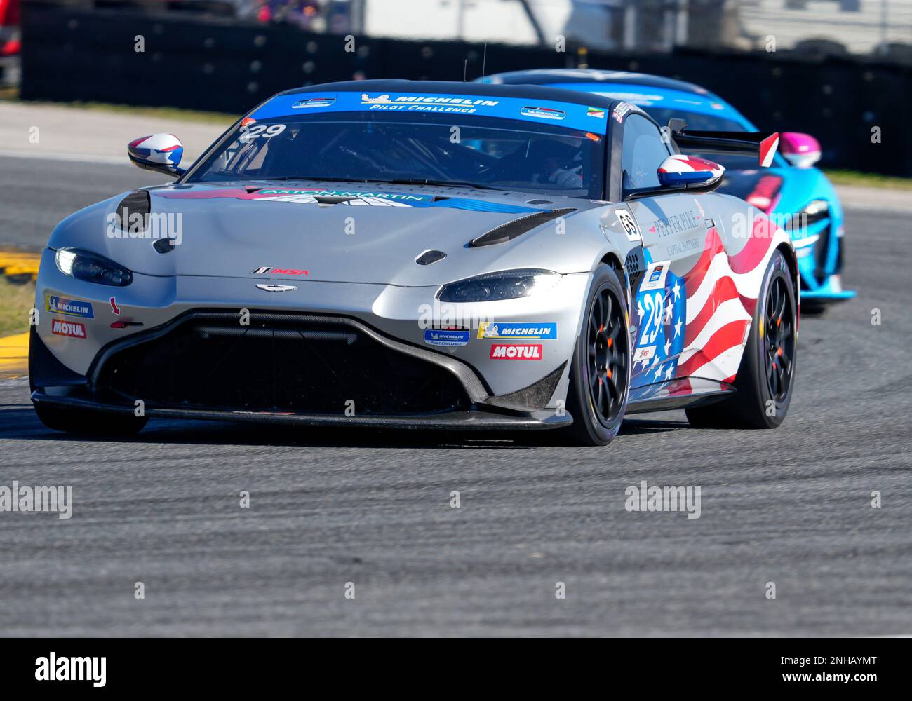 DAYTONA, FL - JANUARY 27: TR3 Racing driver Jon Branam, Paul Kiebler IV ...