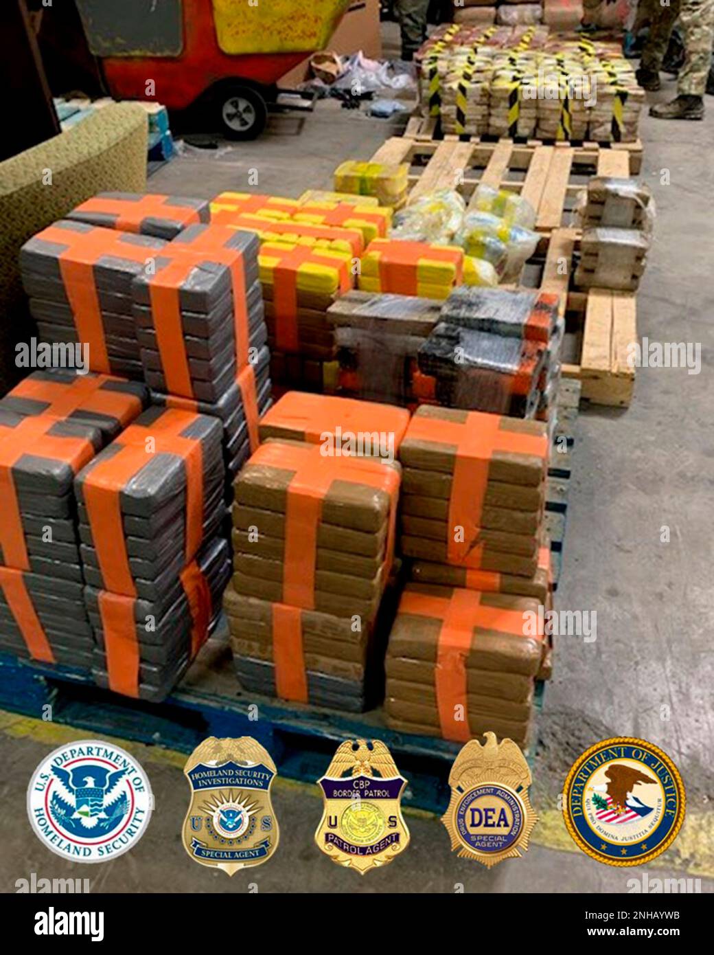 FILE - This March 2020 photo provided by the U.S. Border Patrol shows ...