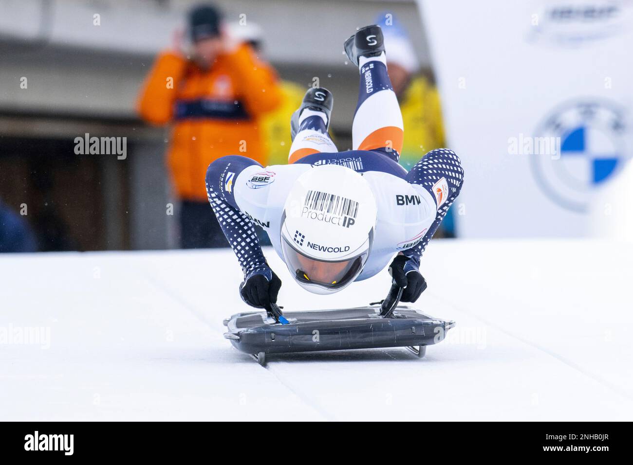 Second placed Kimberley Bos of Netherlands competes in the women's ...