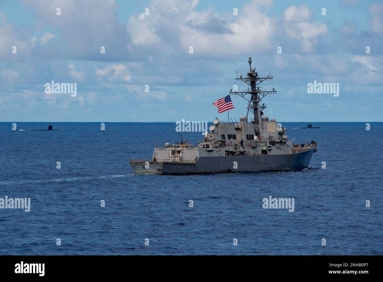 PACIFIC OCEAN (July 28, 2022) U.S. Navy Los Angeles-class fast-attack ...