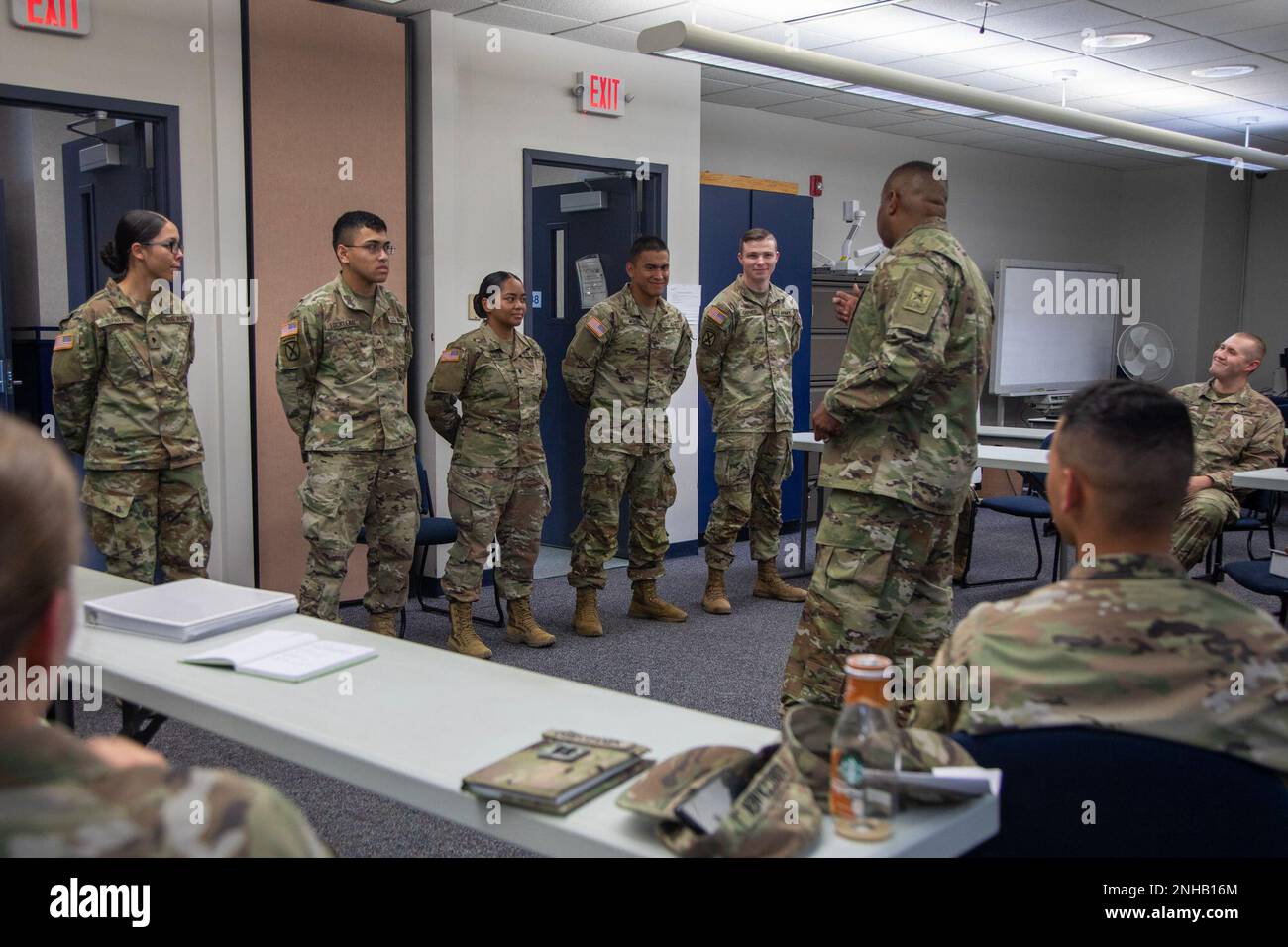 Sgt. Maj. Darnell Cabell, sergeant major for U.S. Army Finance and ...