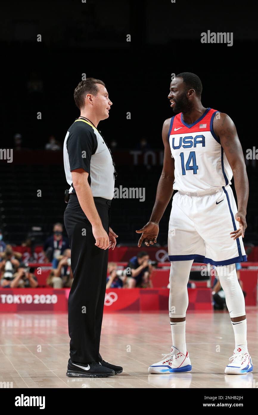 AUG 7, 2021: Draymond Green of United States in the Men's Basketball ...