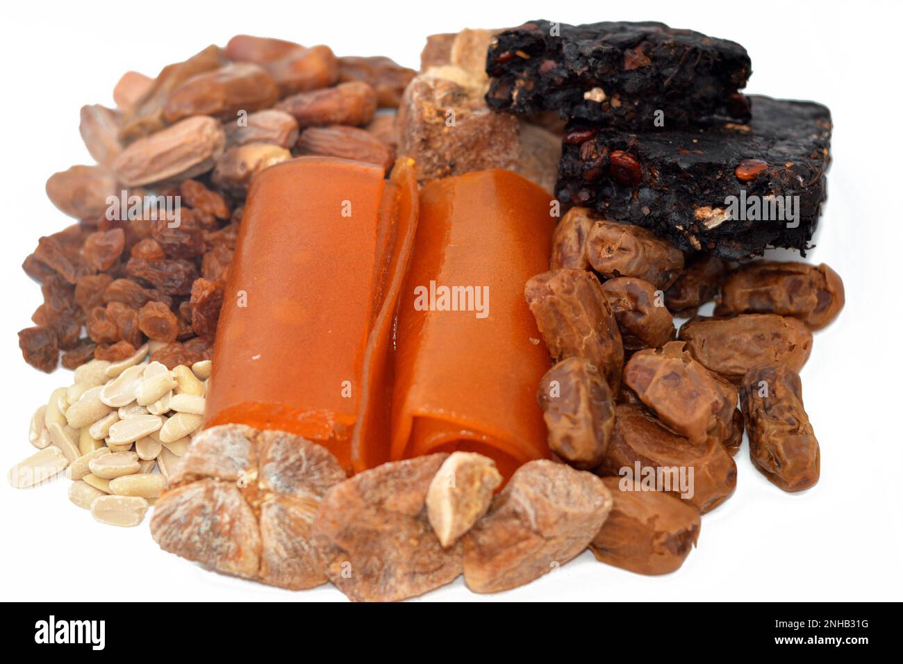 Ramadan dried fruits Yameesh of dried dates, apricot paste, tamarind ...