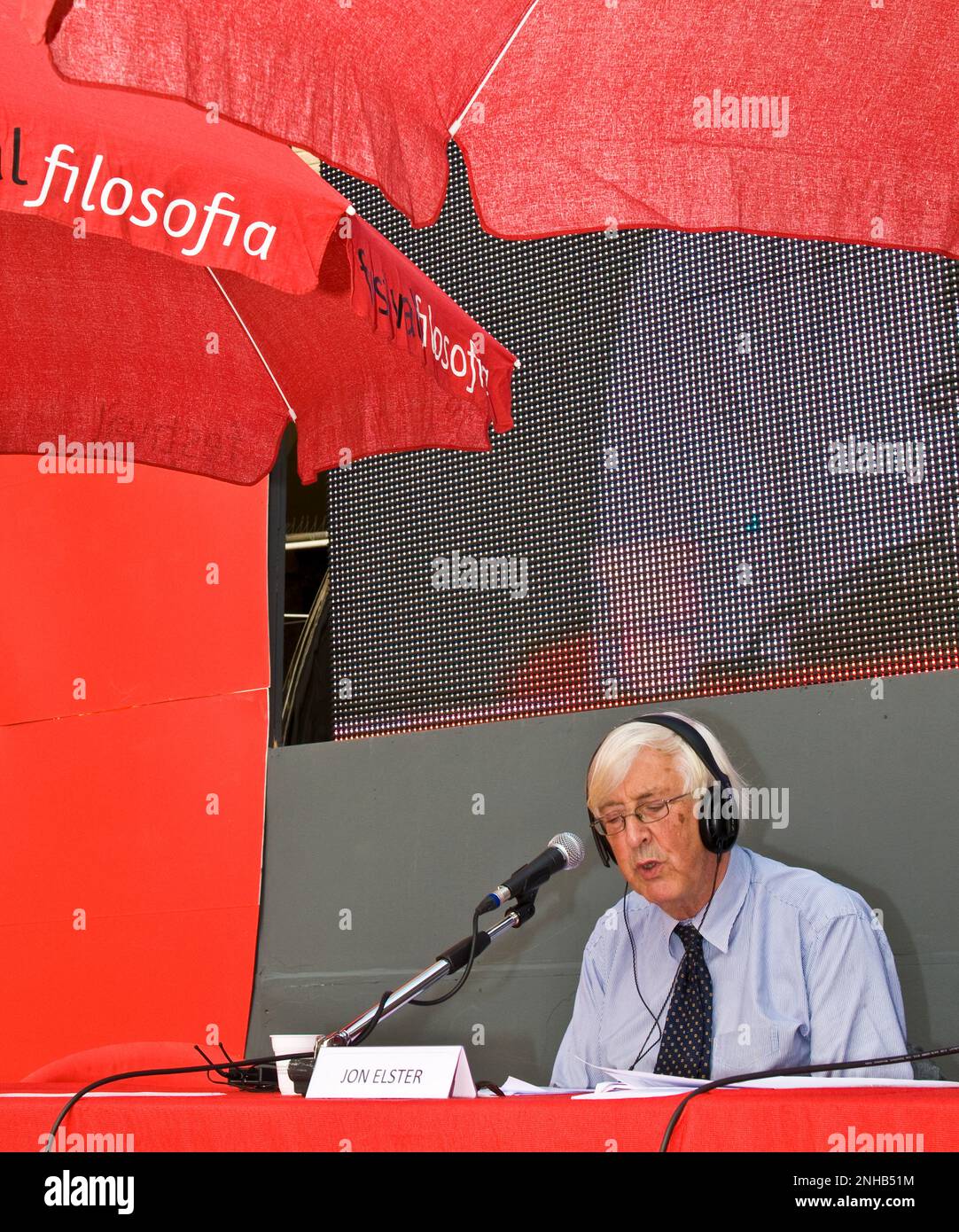 Jon Elster, Philosophy festival of Modena, Italy Stock Photo - Alamy