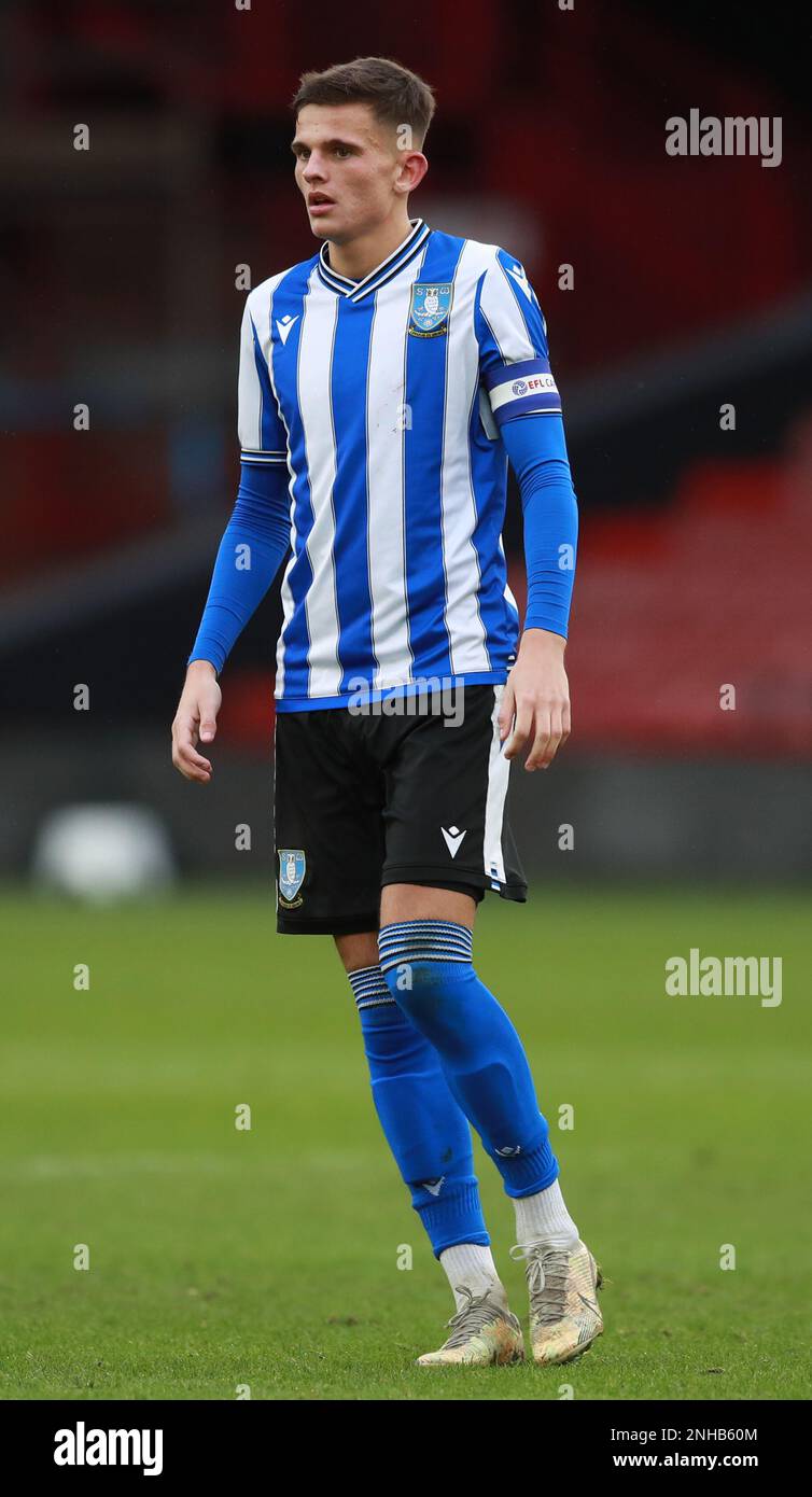 Sheffield, England, 20th February 2023. Jay Glover of Sheffield ...