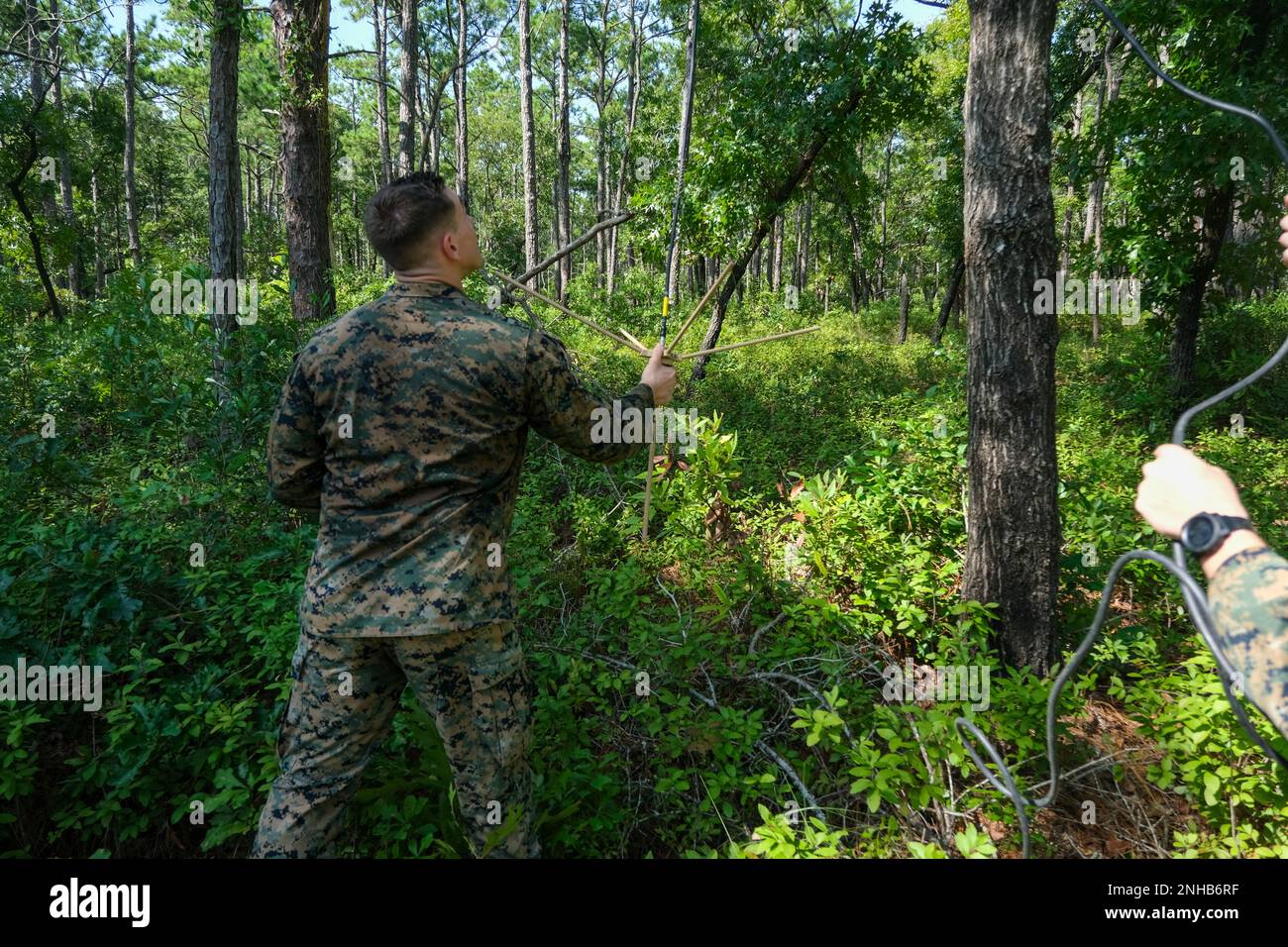 U.S. Marines with Ground Sensor Platoon, 2nd Intelligence Battalion, II ...