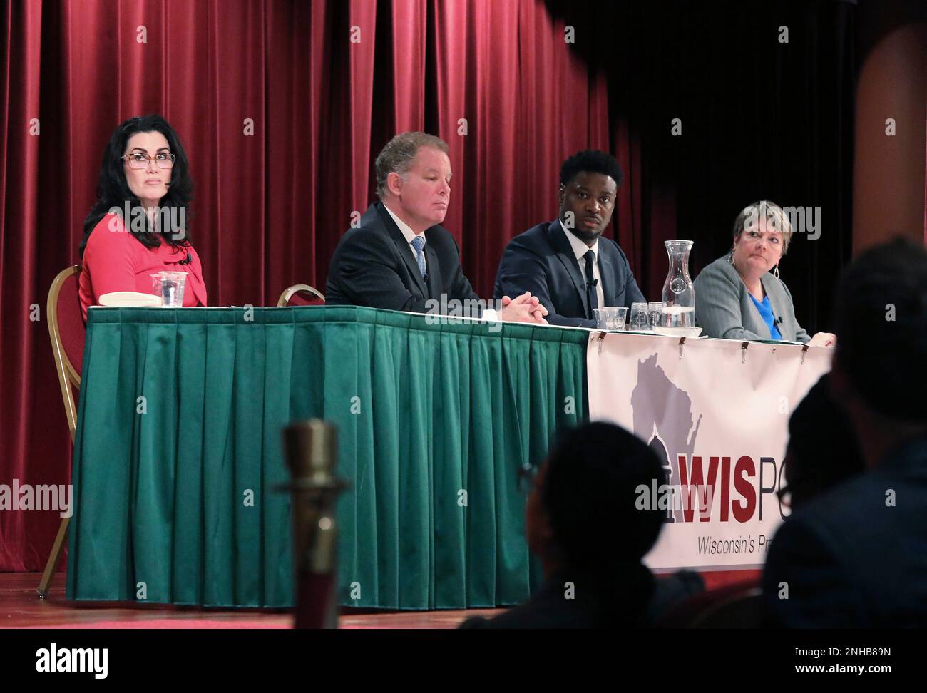 FILE - From left, Wisconsin state Supreme Court candidates Waukesha ...