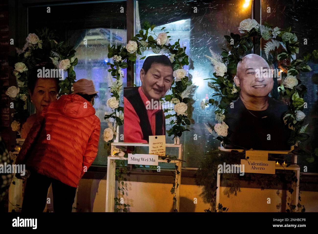 Dancer Lian Tang looks into The Star Ballroom Dance Studio on Tuesday ...