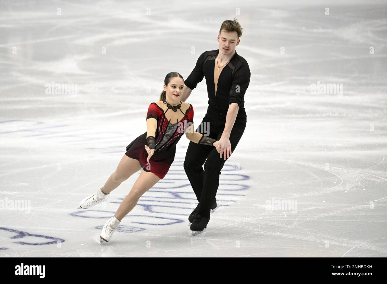 Maria Pavlova and Alexei Sviatchenko of Hungary perform during the ...