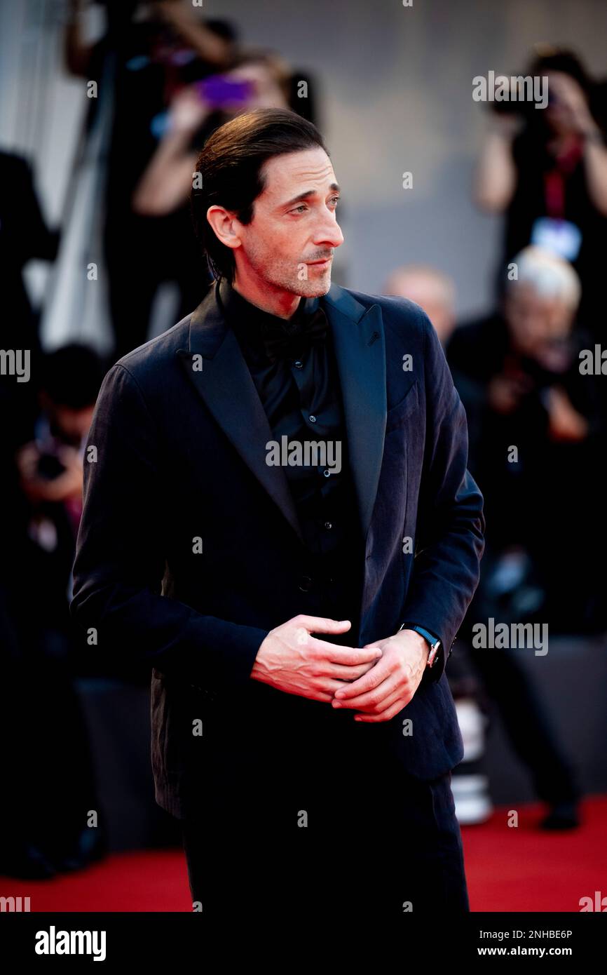 Venice, Venice, Italy, 08th September, 2022, Adrien Brody attends the ...