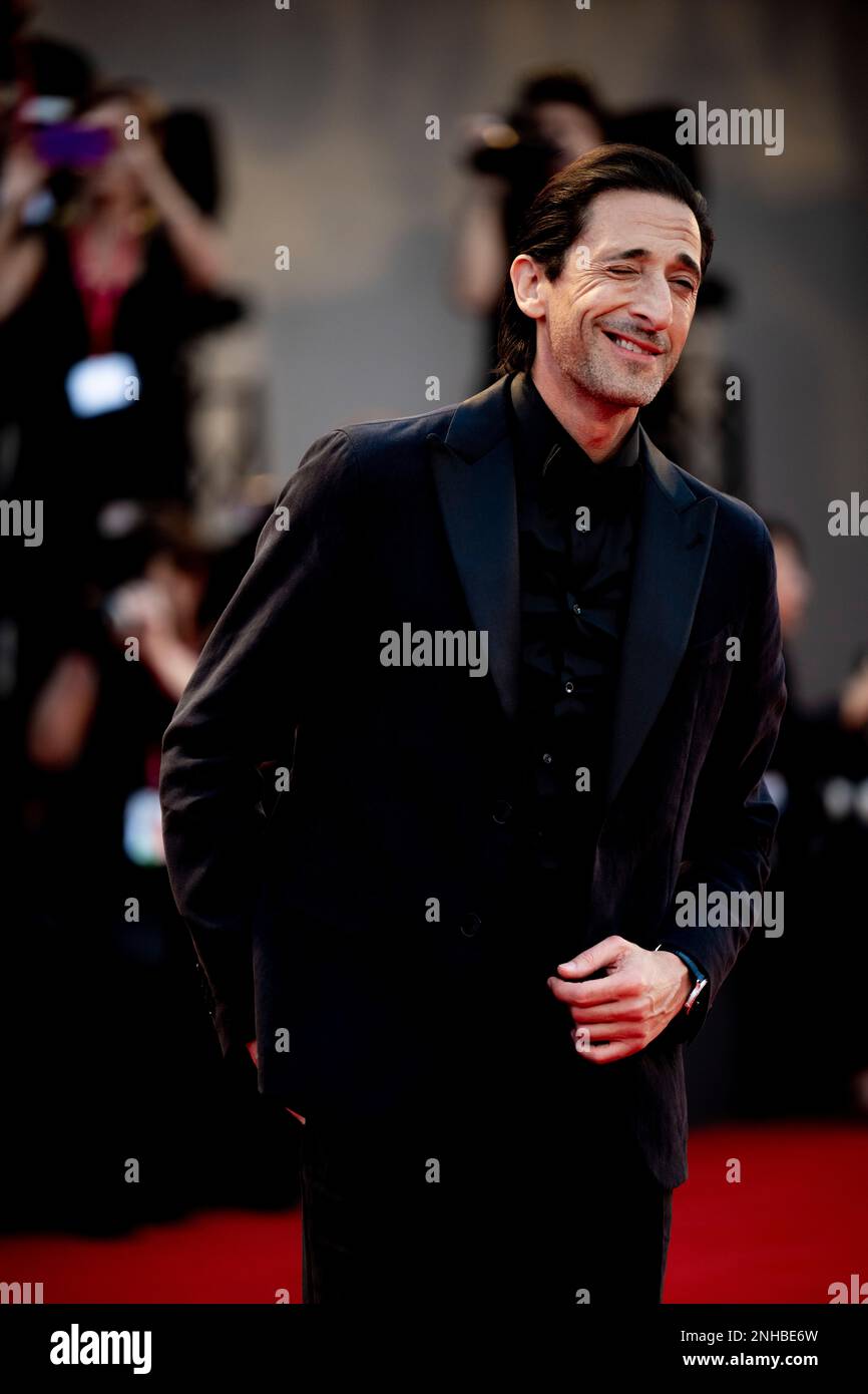 Venice, Venice, Italy, 08th September, 2022, Adrien Brody attends the ...