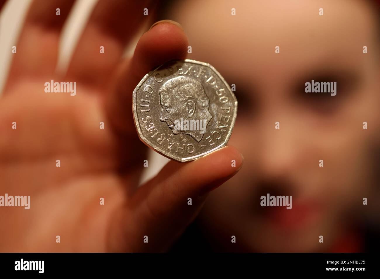 2023 king charles iii coin hi-res stock photography and images - Alamy