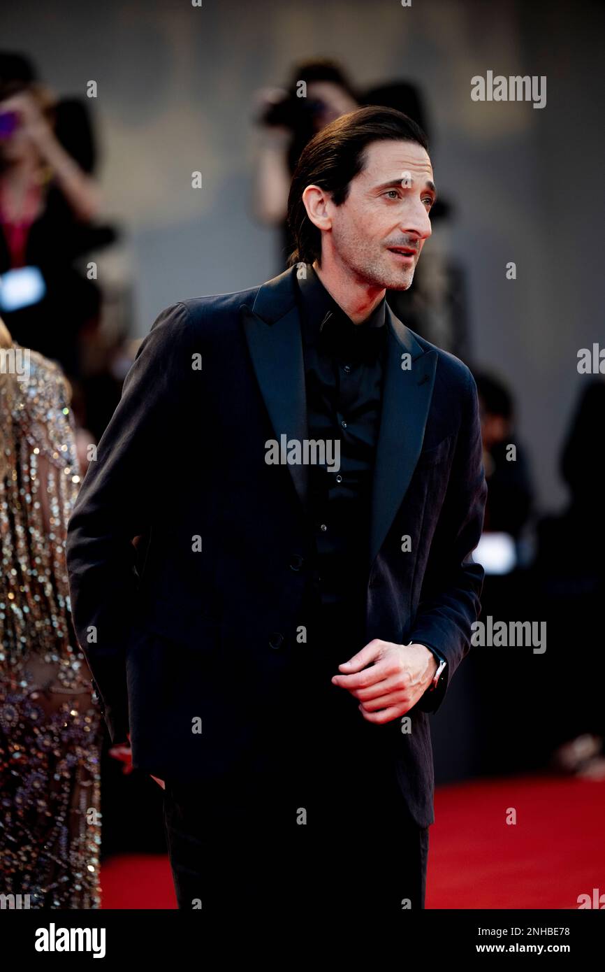 Venice, Venice, Italy, 08th September, 2022, Adrien Brody attends the ...
