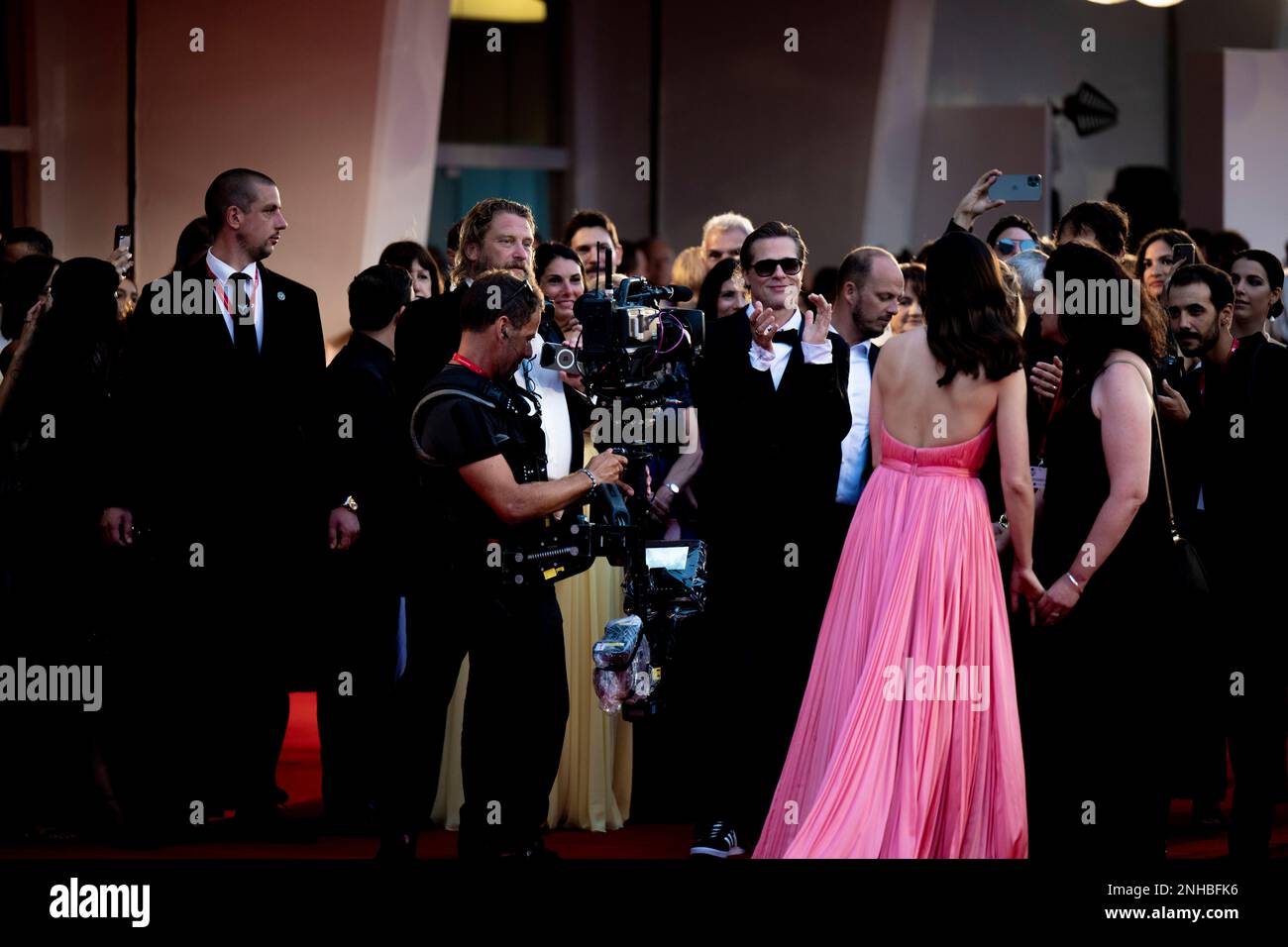 Venice, Venice, Italy, 08th September, 2022, Ana de Armas, Brad Pitt ...