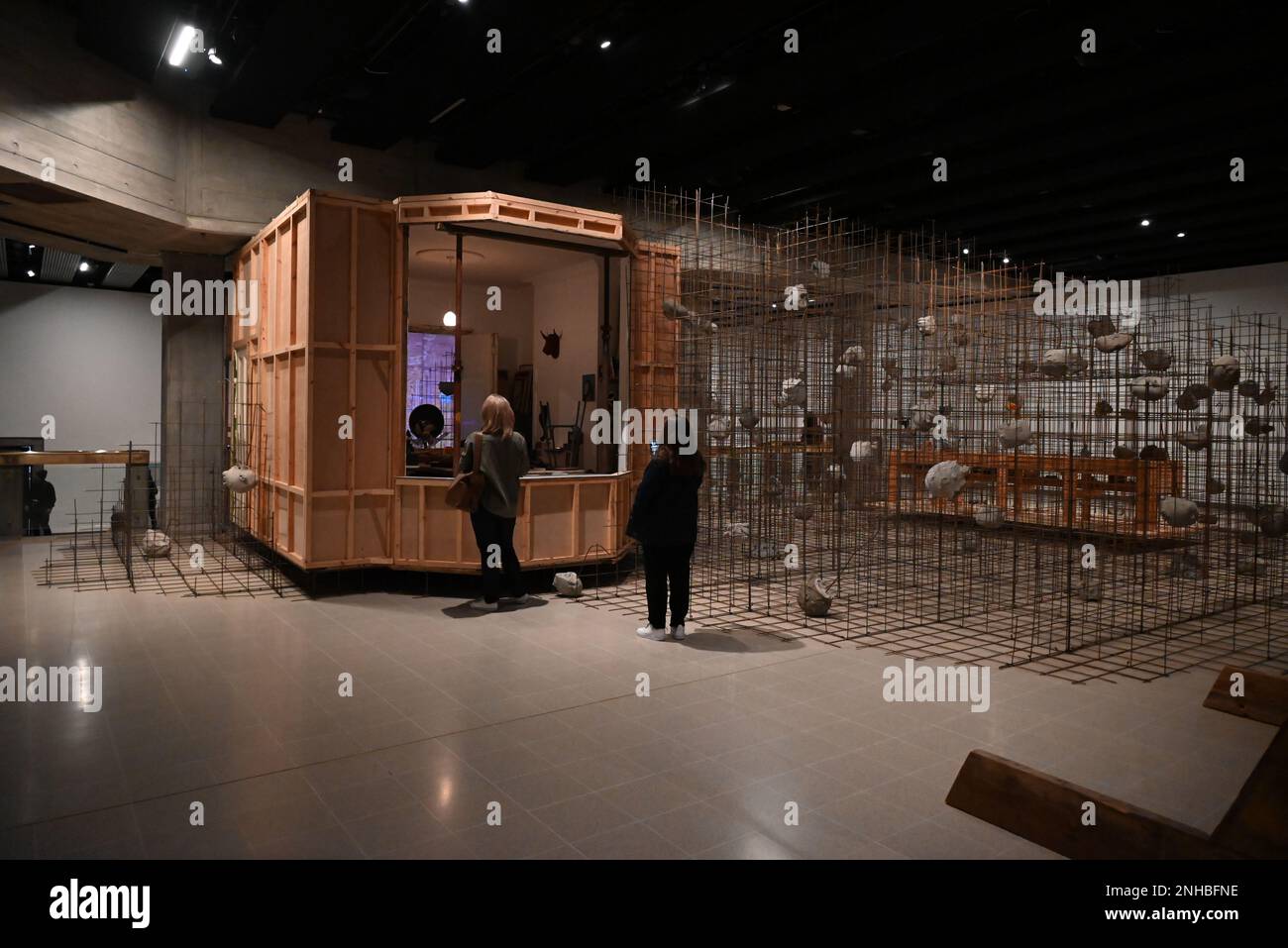 Showing until 7 May 2023, the Hayward Gallery presents Mike Nelson ...