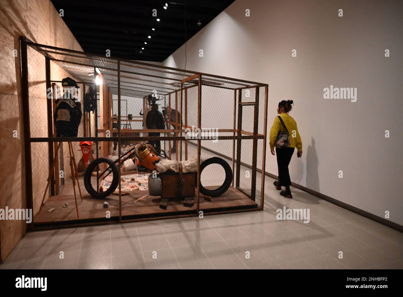 Showing until 7 May 2023, the Hayward Gallery presents Mike Nelson ...