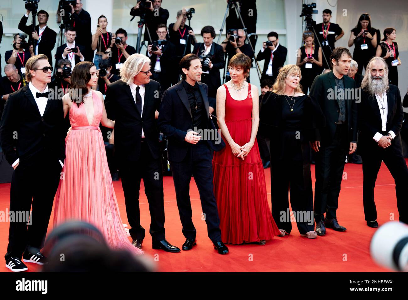 Venice, Venice, Italy, 08th September, 2022, Ana de Armas, Brad Pitt ...